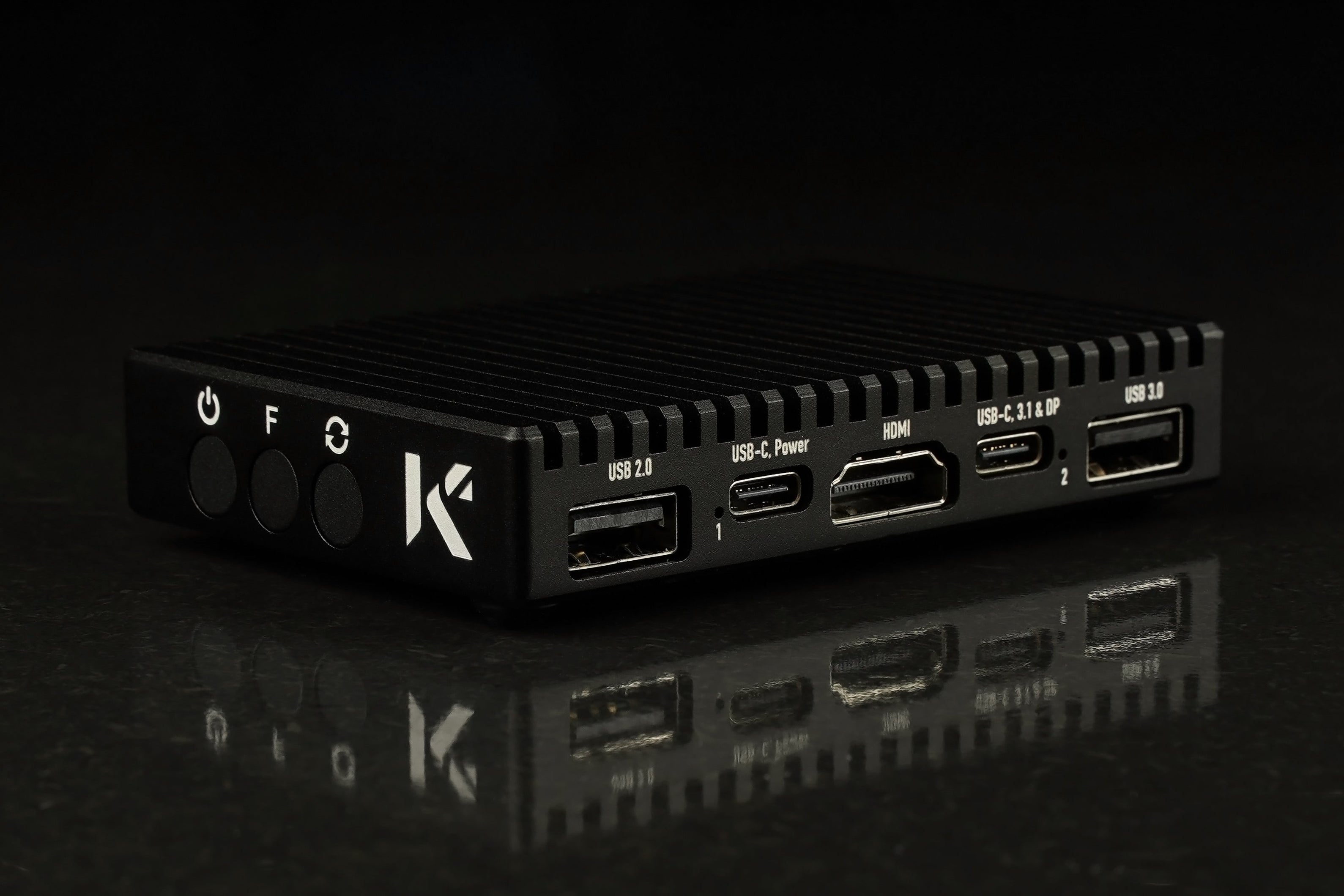 KKSB Khadas Edge2 Heatsink Case - Black Aluminium Enclosure — KKSB Cases