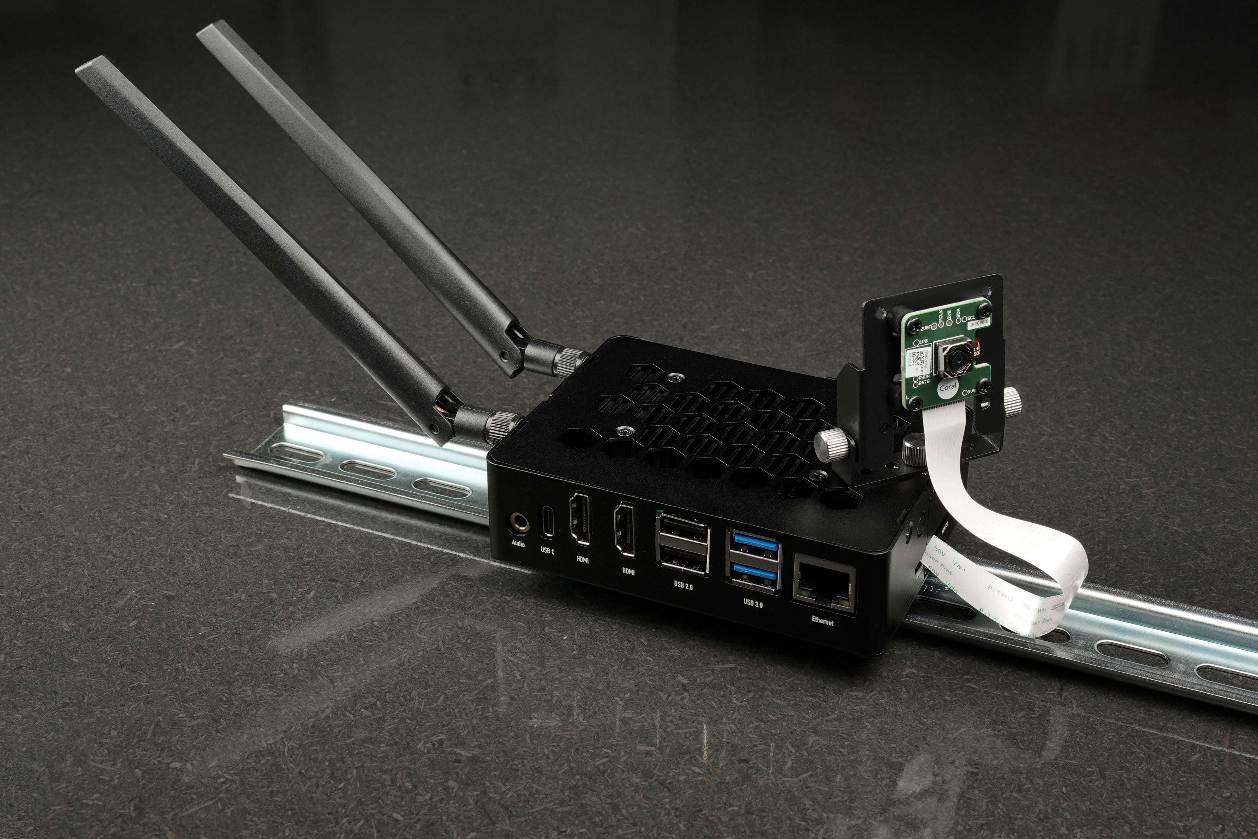 KKSB ROCK 5B Case with Heatsink - Black Aluminum Enclosure — KKSB Cases