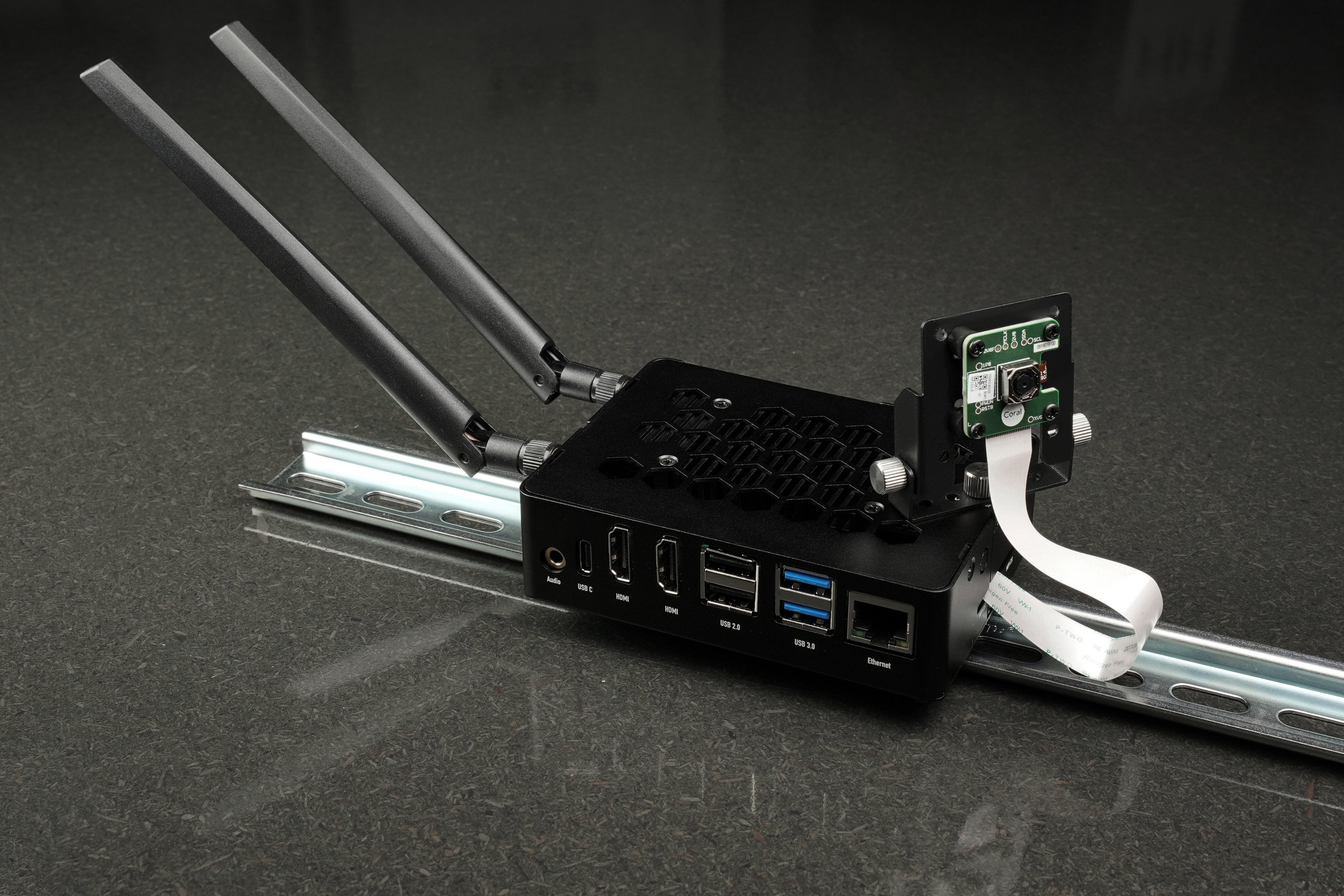 KKSB ROCK 5B Case with Heatsink - Black Aluminum Enclosure — KKSB Cases