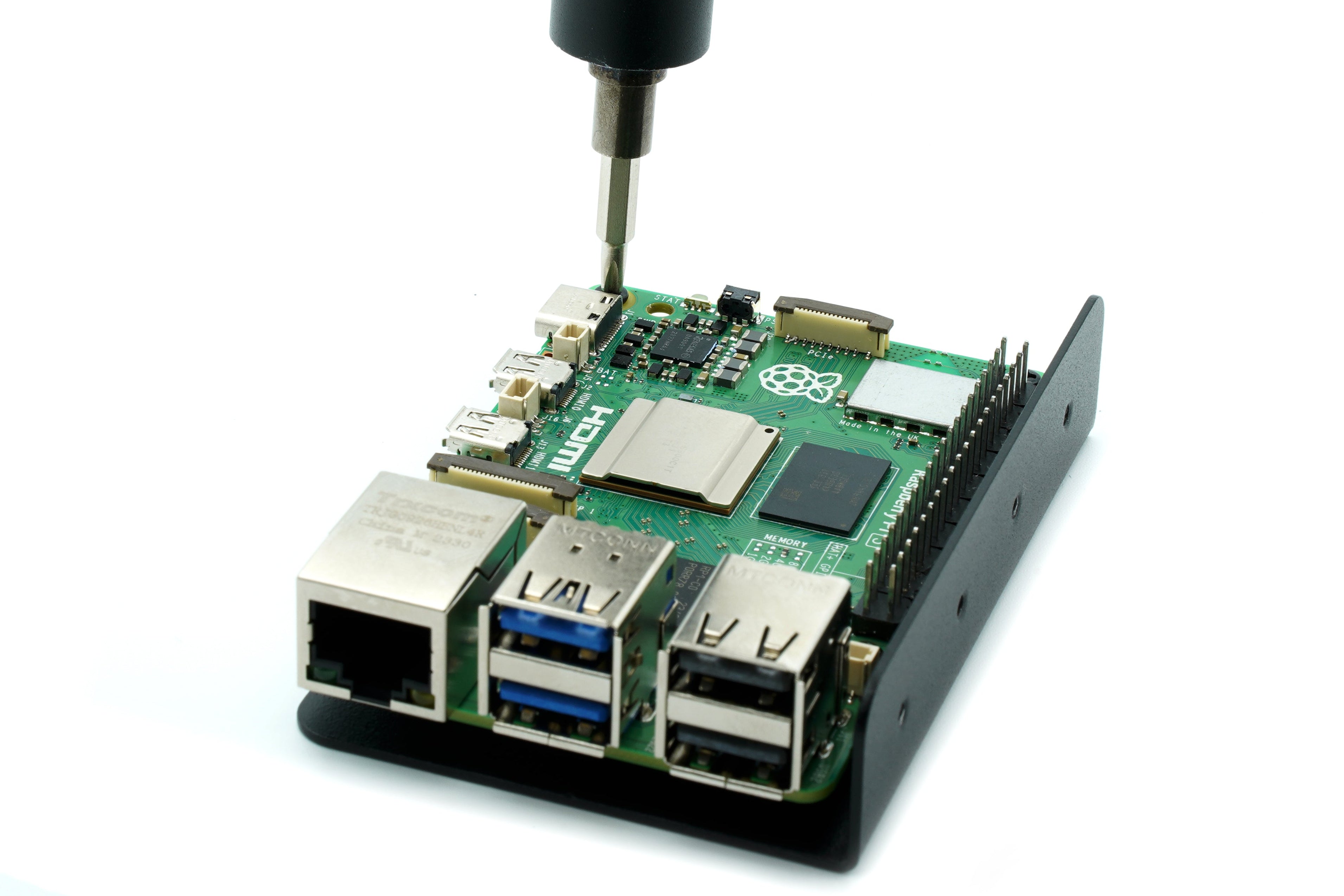 KKSB Raspberry Pi DIN Rail Clip Bracket — KKSB Cases