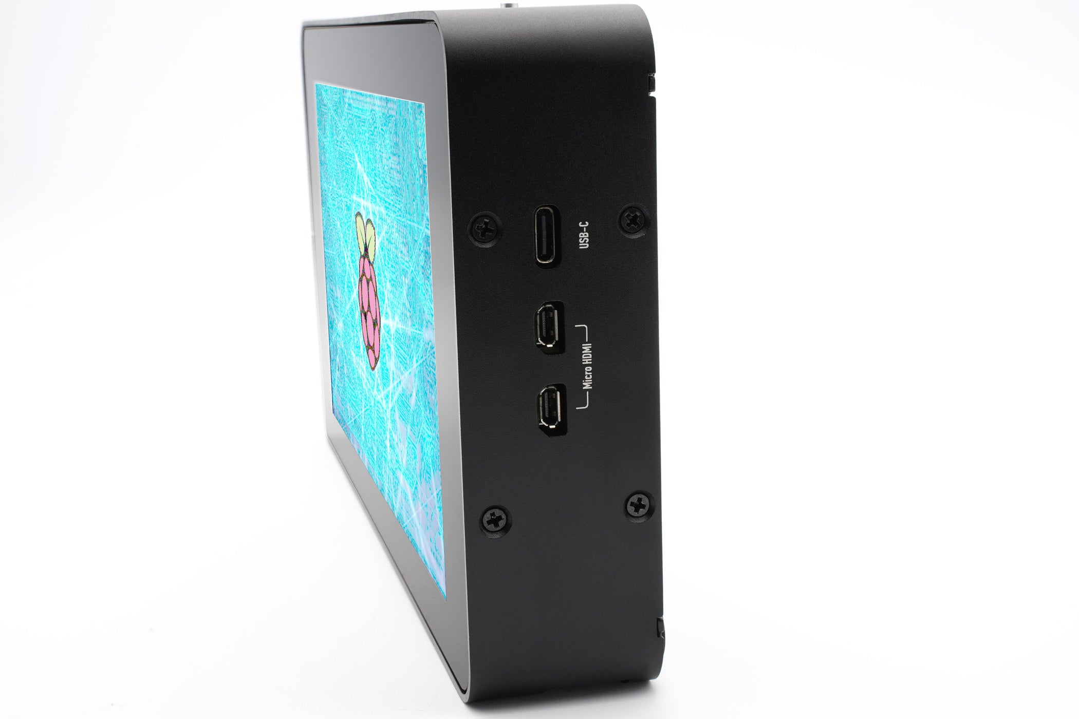 Kksb Case For Raspberry Pi 5 And The Official Raspberry Pi 7 Inch Touc