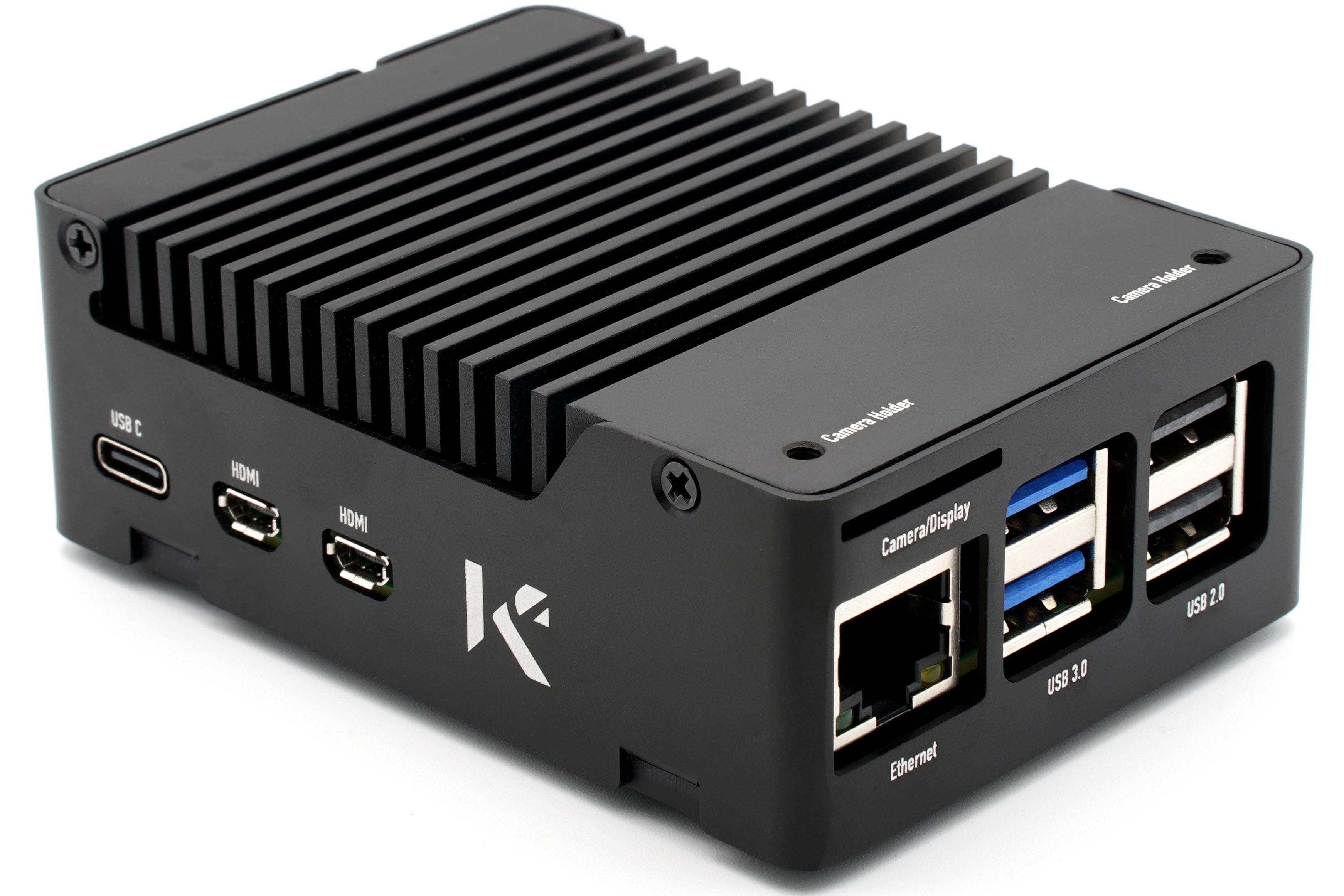 KKSB Raspberry Pi 5 Case with Aluminium Heatsink for Silent Passive Co ...