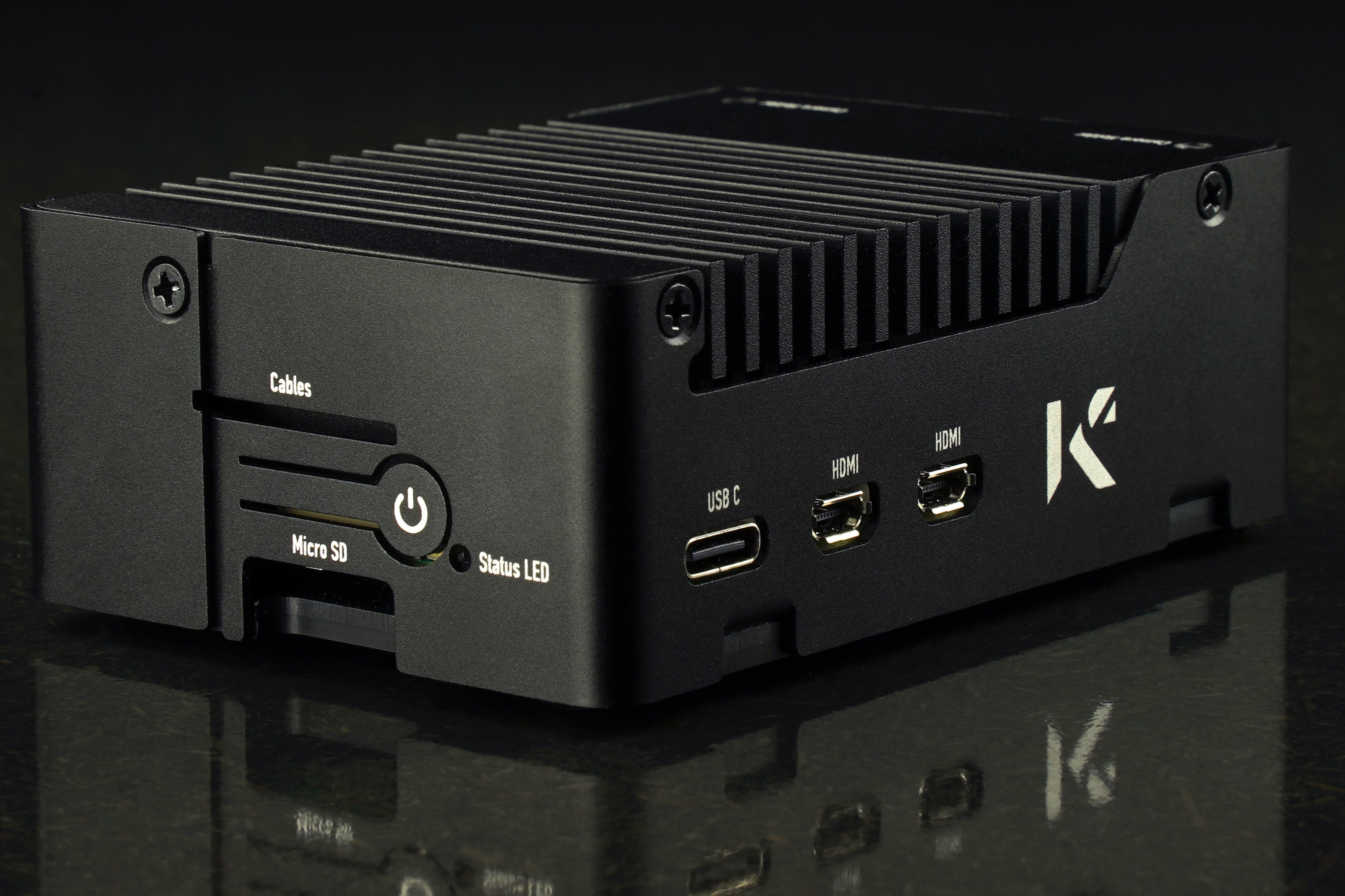 KKSB Raspberry Pi 5 Case with Aluminium Heatsink for Silent Passive Co — KKSB Cases