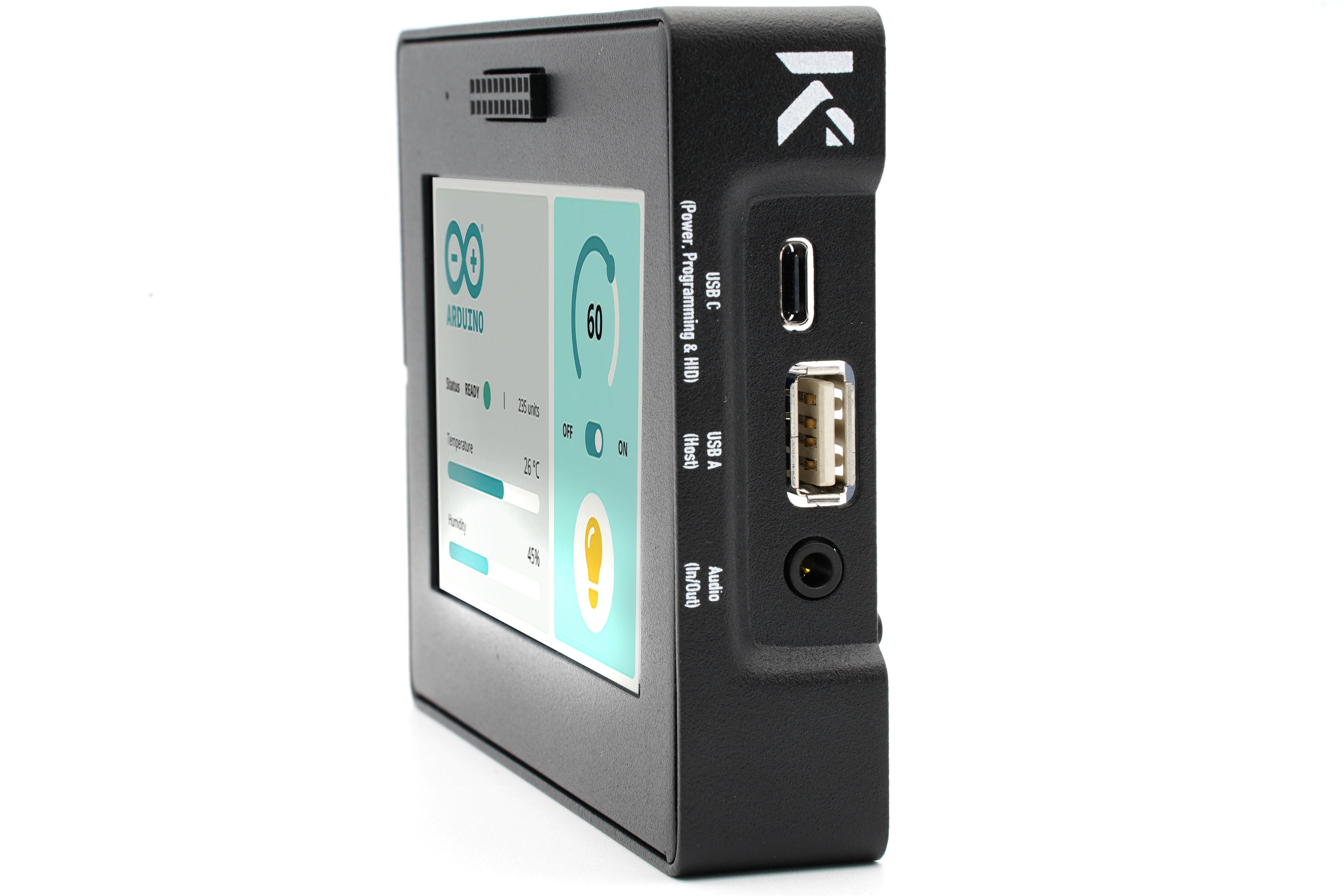 KKSB Case with Adjustable Stand for Arduino GIGA R1 WiFi and GIGA Disp ...