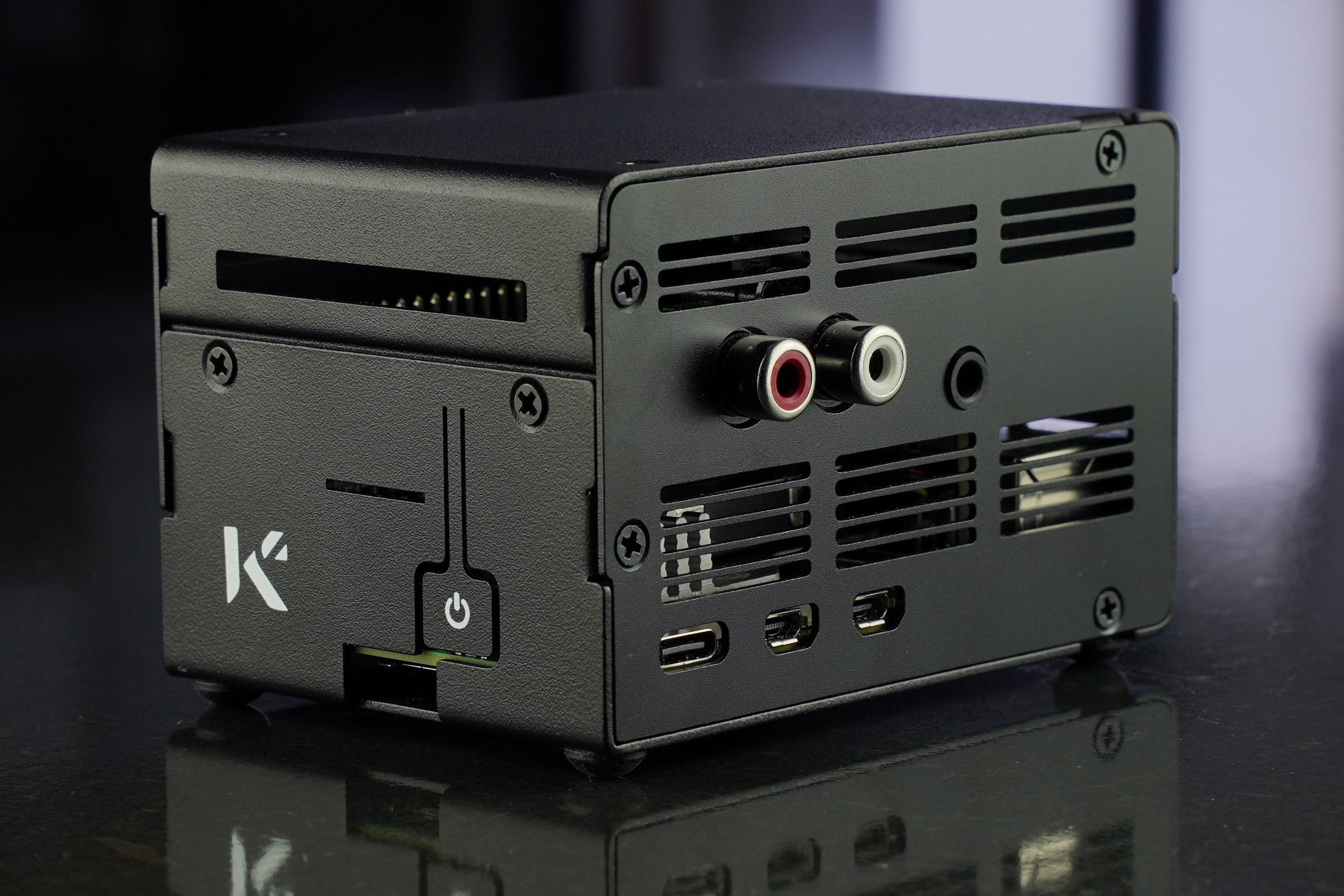 Kksb Case For Raspberry Pi 5 And Raspberry Pi Dac And Dac Pro Sound C