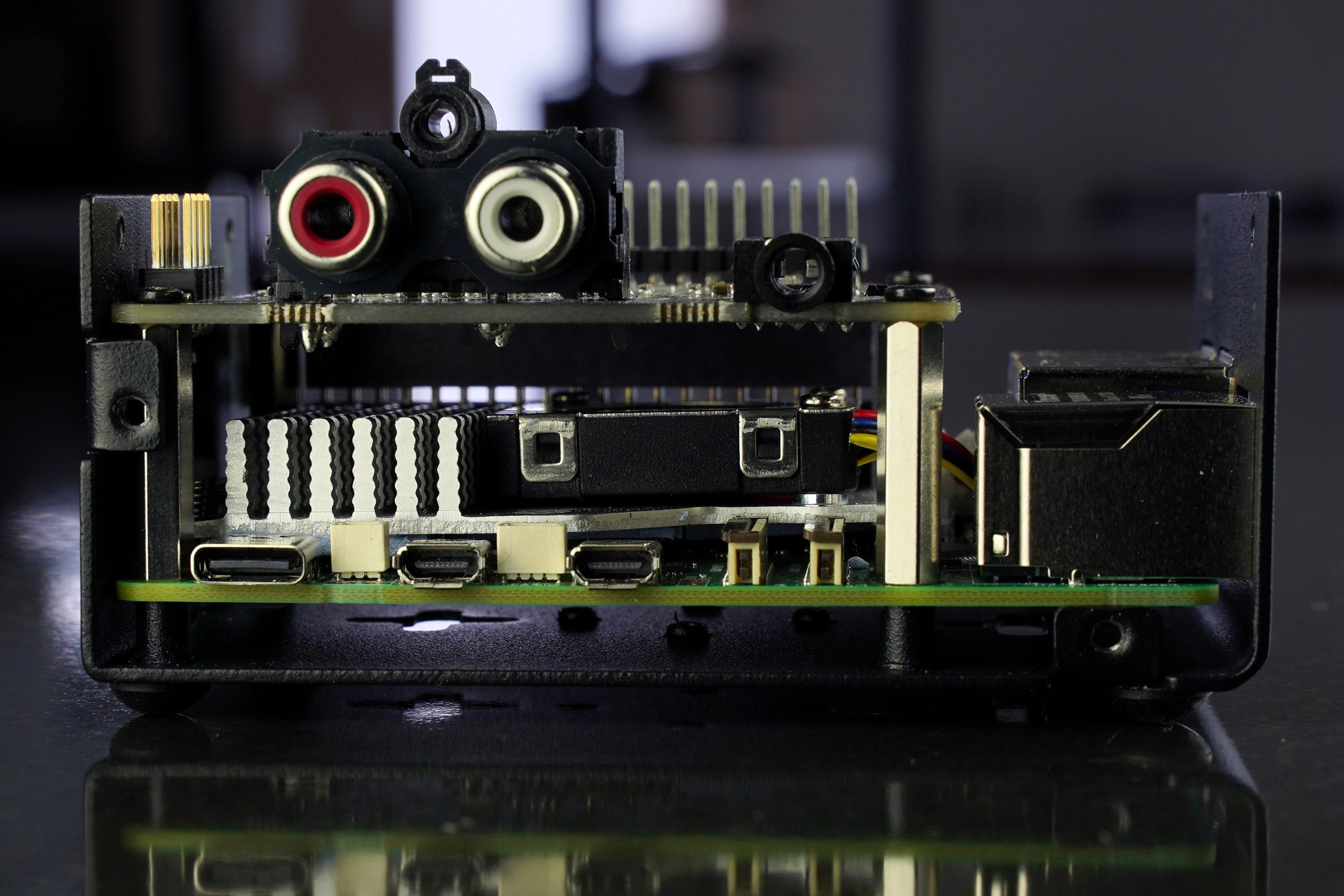 Kksb Case For Raspberry Pi 5 And Raspberry Pi Dac And Dac Pro Sound C