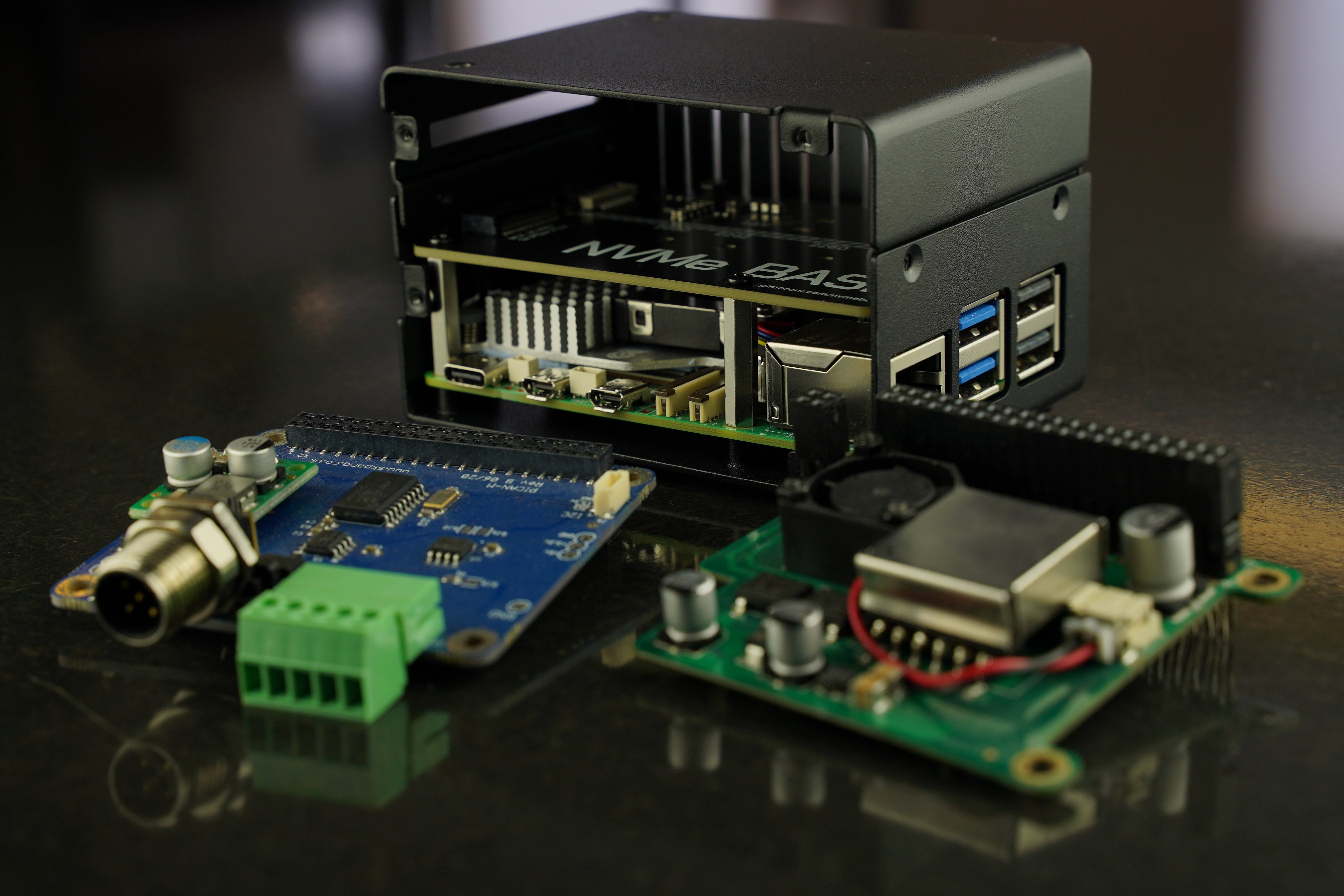 KKSB Raspberry Pi 5 Case - Space for HATs, Add-on Boards, Cooler, and ...
