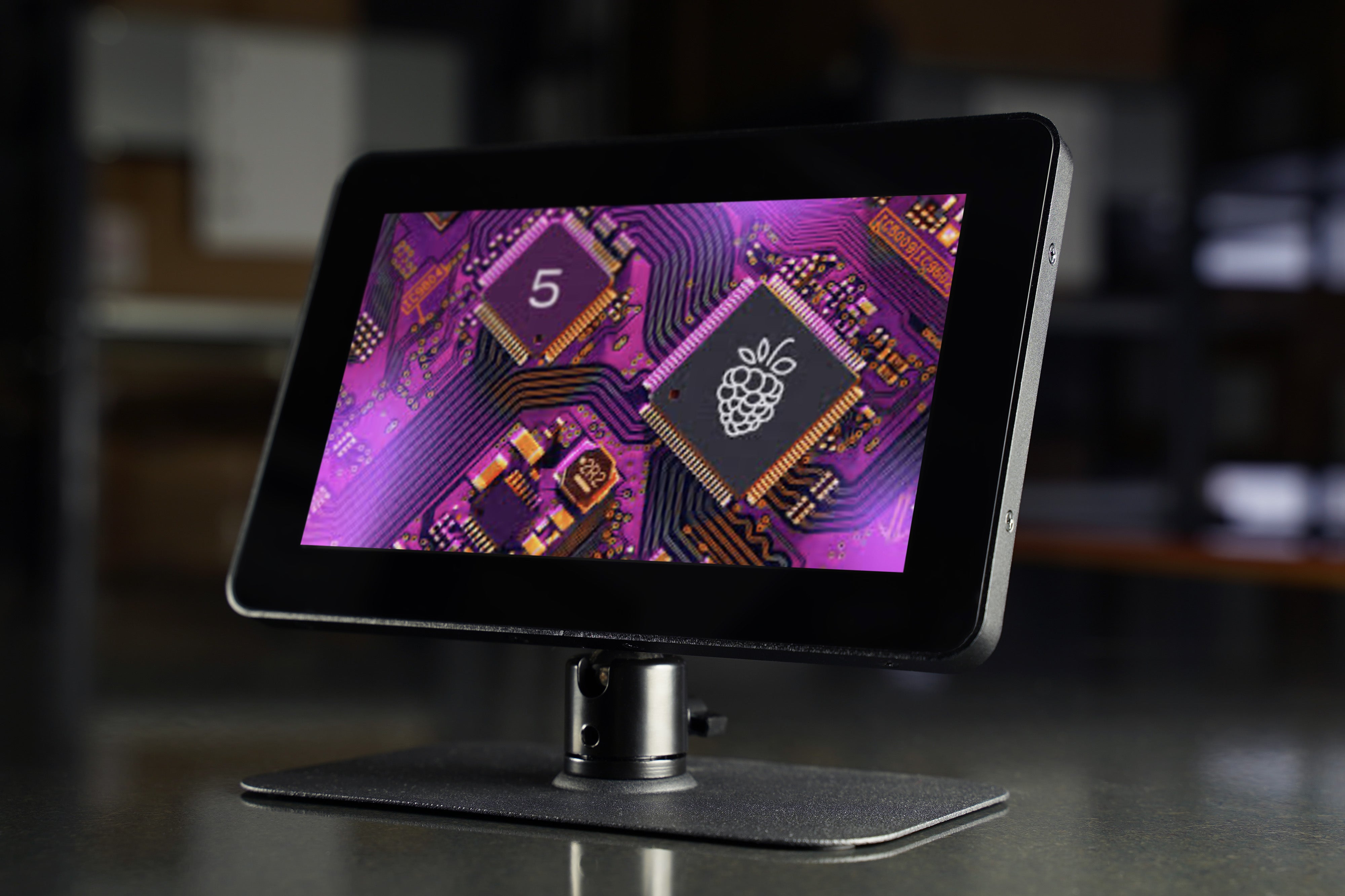 KKSB Display Stand for Raspberry Pi 5 Touch Display V2 with Case for H — KKSB Cases