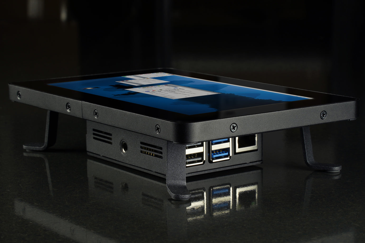 Kksb Case For Raspberry Pi 5 And The Official Raspberry Pi 7 Inch Touc