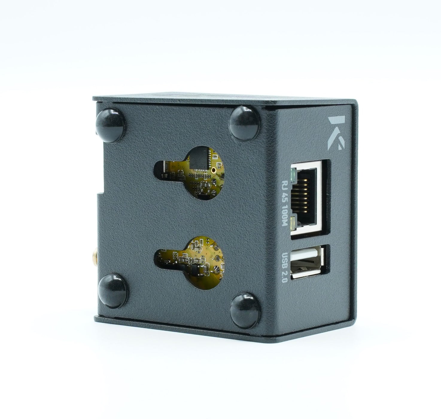 KKSB ROCK Pi S Case - Space for Radxa ROCK Pi S PoE HAT - SMA Antenna ...