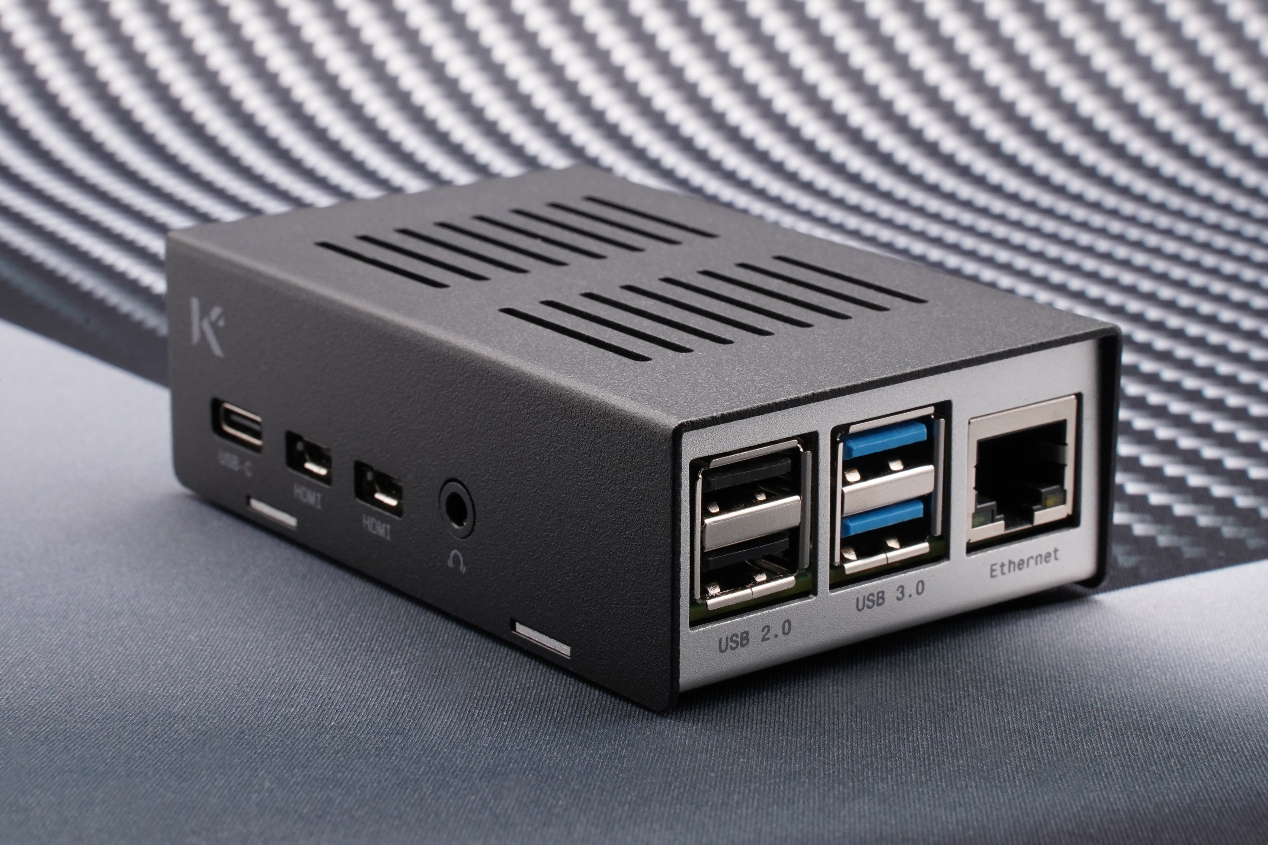 KKSB Raspberry Pi 4 Case - Aluminium and Steel - Space for Raspberry P — KKSB Cases