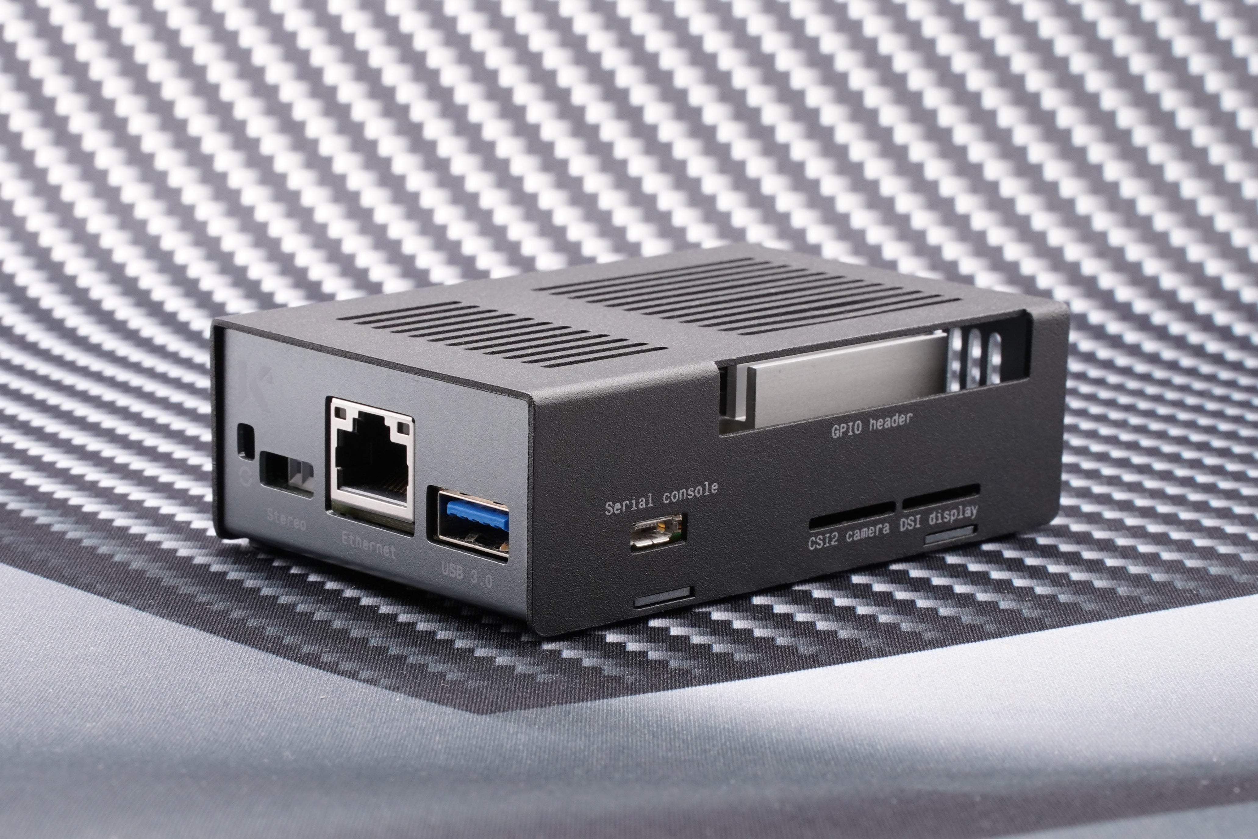 KKSB Coral Dev Board Case - Black and Grey Aluminium Enclosure — KKSB Cases