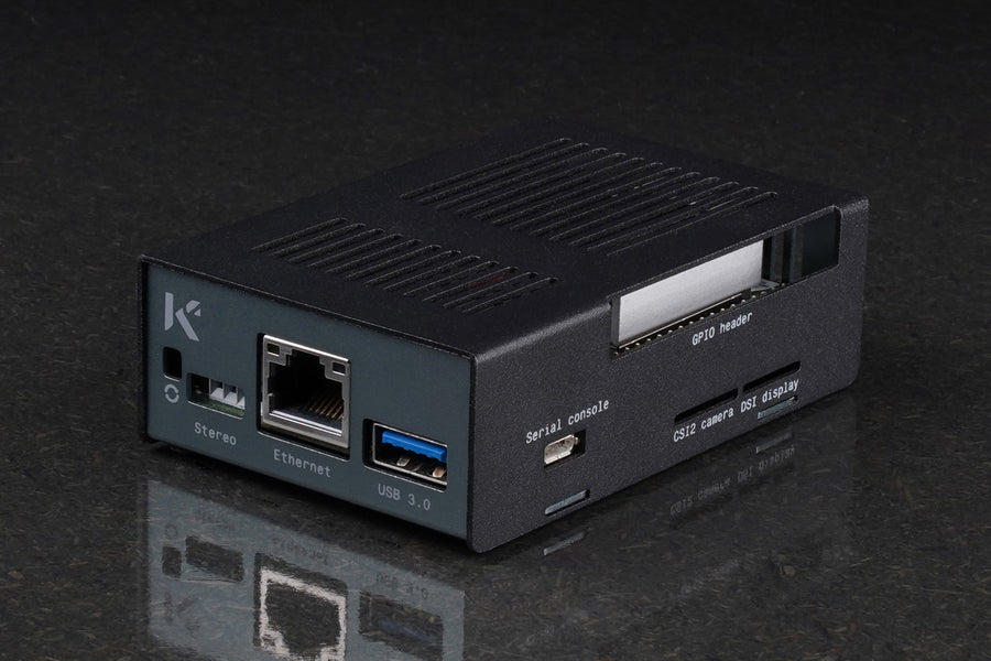 KKSB Coral Dev Board Case - Black and Grey Aluminium Enclosure — KKSB Cases