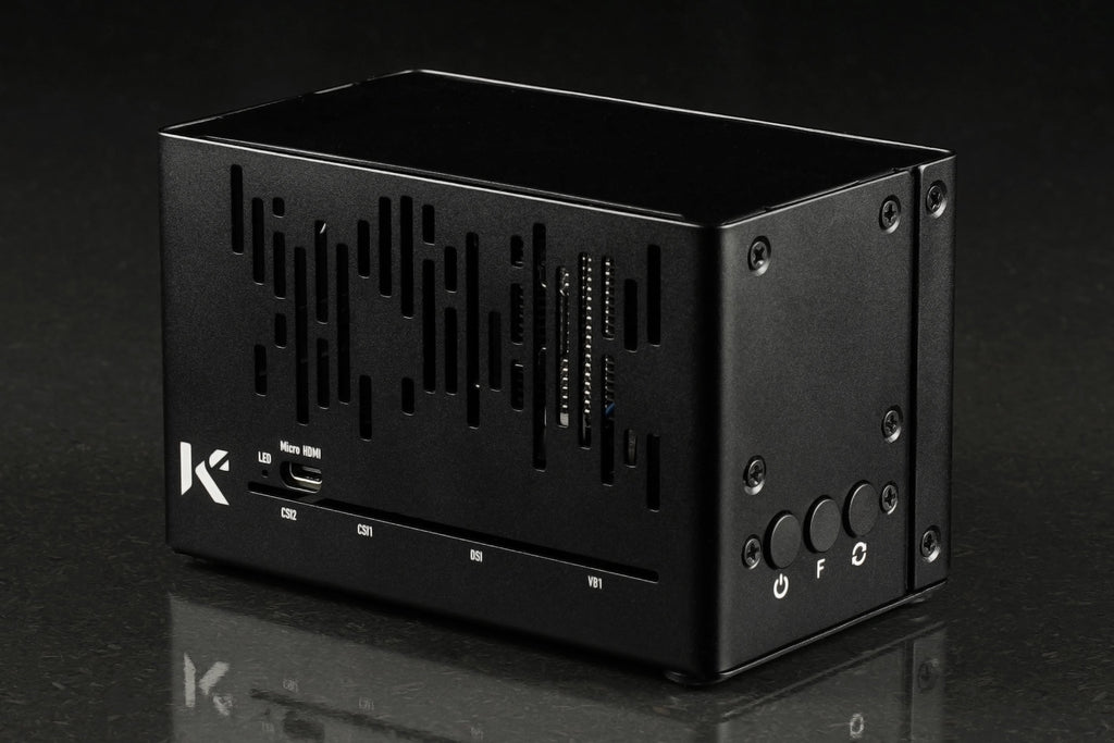 KKSB Khadas Edge2 Heatsink Case - Black Aluminium Enclosure — KKSB Cases